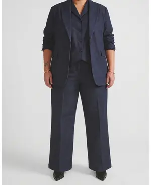 Universal Standard Edwin Denim Look Vest
