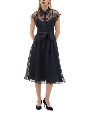 HOBBS LONDON Tess Dress - Midnight Navy
