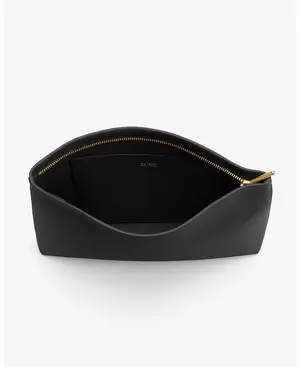 Cuyana Medium Zipper Pouch - Black