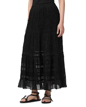 ALLSAINTS Lotus Skirt - Black