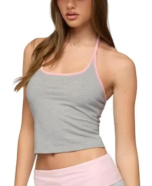 EDIKTED Contrast Halter Top