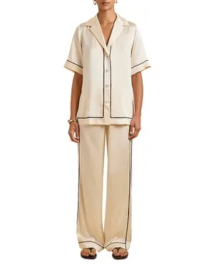 Olivia Von Halle Tilda Silk Pajama Set