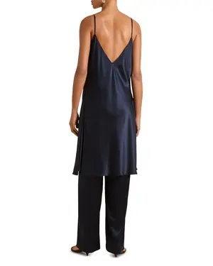 Olivia Von Halle Elvira Silk Long Camisole & Pants Pajama Set