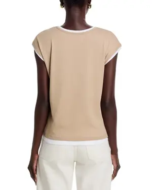 Majestic Filatures Layered Look Top