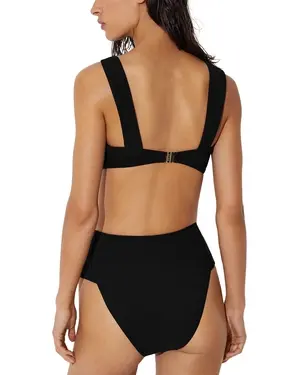 REISS Hardware Trim Bikini Top
