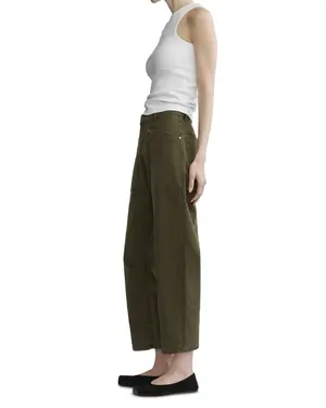 DL1961 Bilie Easy Barrel High Rise Twill Pants