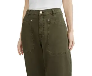 DL1961 Bilie Easy Barrel High Rise Twill Pants