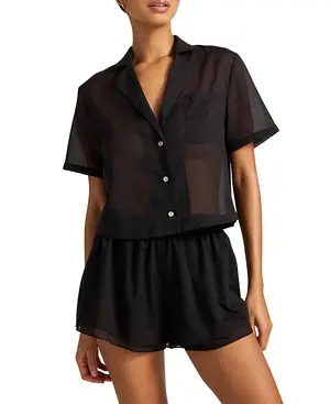 NEGATIVE Island Short Sleeve Shirt - Black
