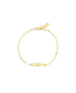 SET & STONES Engraved Mama Banks Bracelet