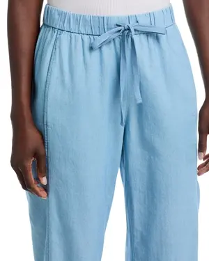 Eileen Fisher Cotton Twill Lantern Cargo Pants