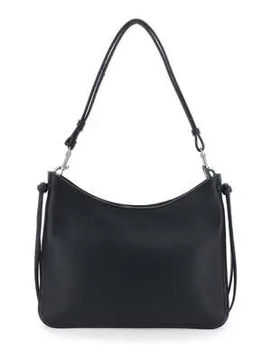 Phoebe Philo Gig' Black Medium Shoulder Bag With Adjustable And Removable Strap In Leather For - Multicolor