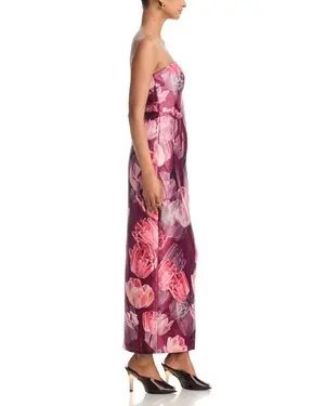 MILLY Orion Tulip Brocade Dress