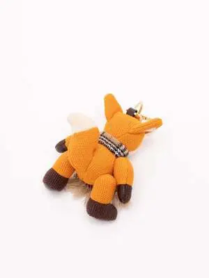 Burberry Fox Scarf Charm - Multicolor