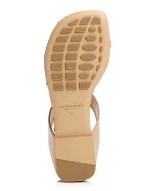 Bottega Veneta Livia Thong Flat Sandals