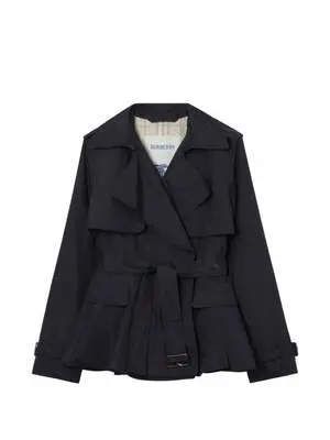 Burberry Short Trench Coat - Multicolor