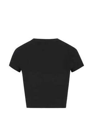 Gucci Cropped Cotton T-shirt - Multicolor