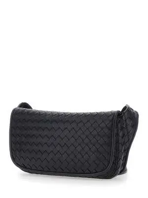 Bottega Veneta Crossbody Bag With Intrecciato Motif - Multicolor