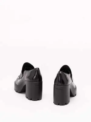 Prada Brushed Leather Loafers