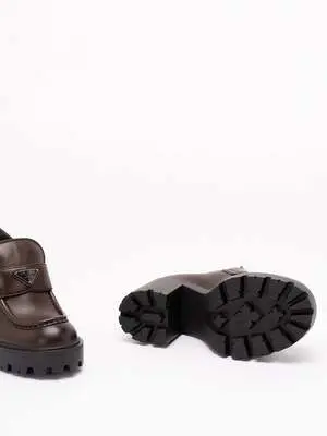 Prada Vintage Leather Loafers