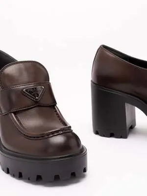 Prada Vintage Leather Loafers
