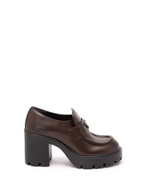 Prada Vintage Leather Loafers - Multicolor