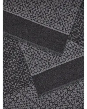 FERRAGAMO Logo Wool Scarf