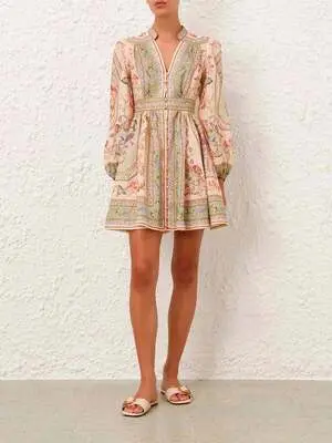 Zimmermann Roselight` Mini Dress