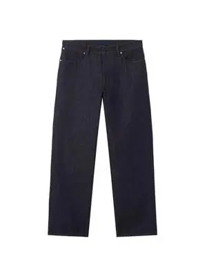 Stone Island Indigo Denim Raw Jeans - Multicolor