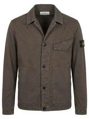Stone Island Organic Panama Cotton Jacket - Multicolor