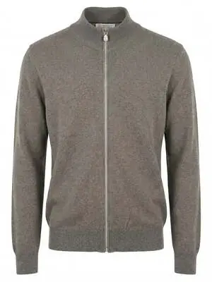 Brunello Cucinelli Zip-front Cashmere Cardigan - Multicolor