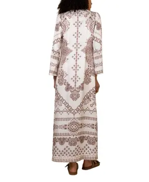 Hale Bob Bridie Charmeuse Dress - Ivory