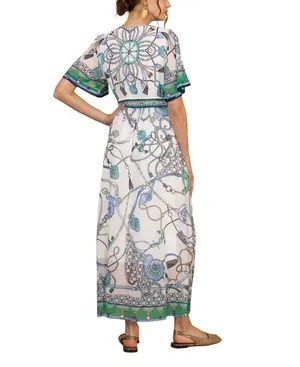 Hale Bob Neve Chiffon Dress