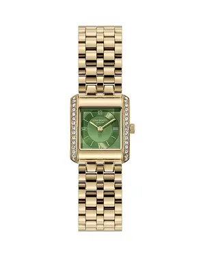 OLIVIA BURTON Berkley Square Quartz Mini Watch, 21mm X 21mm - Green