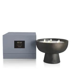 BLUEME Nostalgia Bergamot & Musk Giant Ceramic Candle 45 Oz - Black