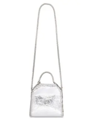 Stella McCartney Borsa "falabella" Micro - Silver