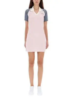 Casablanca Merino Tennis Polo Dress