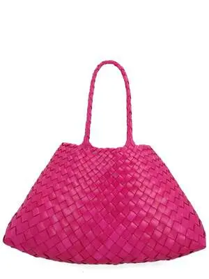 Dragon Diffusion Santa Croce Small Tote - Fuchsia