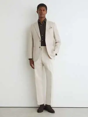 ATELIER Wool Long-sleeve Slim-fit Shirt
