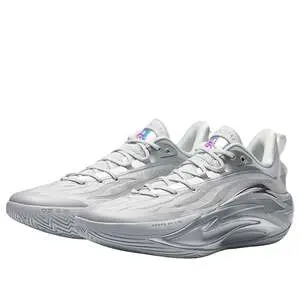 ANTA Shock Wave "silver Wing" Sneakers - Grey/silver
