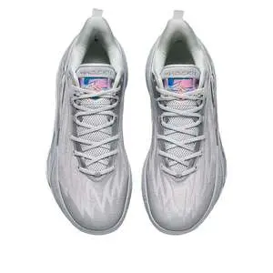 ANTA Shock Wave "silver Wing" Sneakers - Grey/silver