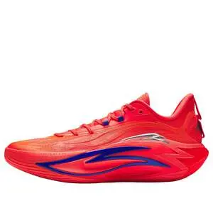 ANTA ANTA Shock Wave 7 "Lava" Athletic Sneakers Red/blue/silver