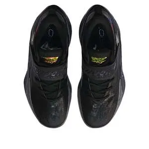 ANTA Shock Wave Pro A-shock X "dark Matter" Sneakers - Black/blue/orange