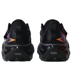 ANTA Shock Wave Pro A-shock X "dark Matter" Sneakers - Black/blue/orange