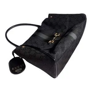 Gucci Paparazzo Medium Top Handle Bag - Grey/black