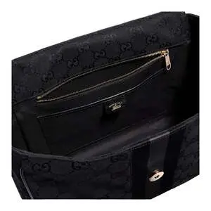 Gucci Paparazzo Medium Top Handle Bag - Grey/black