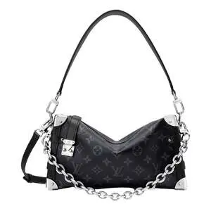 LOUIS VUITTON Side Trunk Mm East West Bag - Black