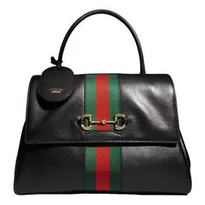 Gucci Paparazzo Medium Top Handle Bag - Black
