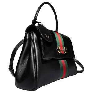 Gucci Paparazzo Medium Top Handle Bag - Black