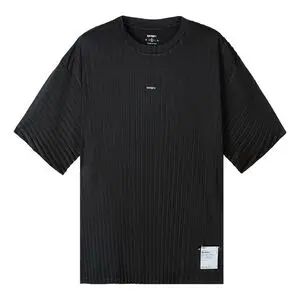 Satisfy Auralite Pleated T-shirt - Black