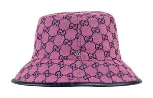 Gucci Gg Monogram Reversible Bucket Hat